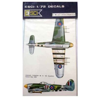 DECAL SPITFIRE MK1 Esci Scala 1:72 - Decalcomanie - GHS